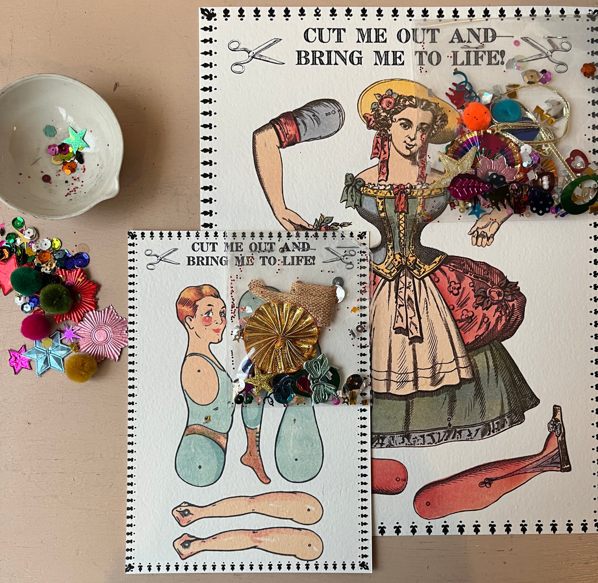 Articulated Paper Puppets | PARCEL