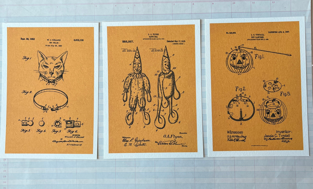 Spooky Charts Art Cards | PARCEL