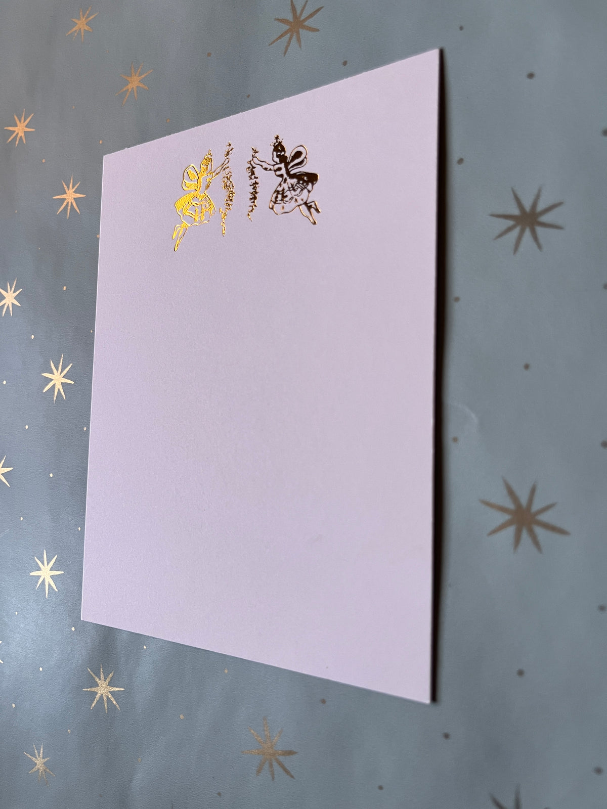 Foil-Pressed Flitter Fairies Notecards | PARCEL