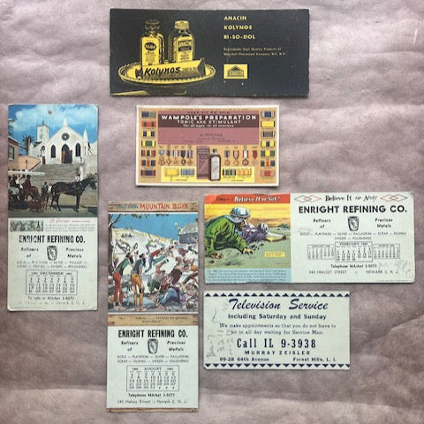 18 Vintage Blotter Cards | PARCEL