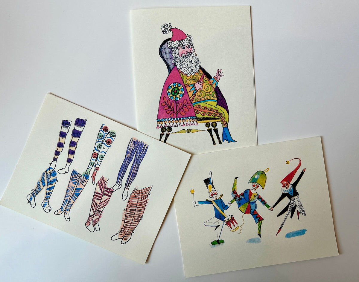 Folky Fun Holiday Card Set | PARCEL