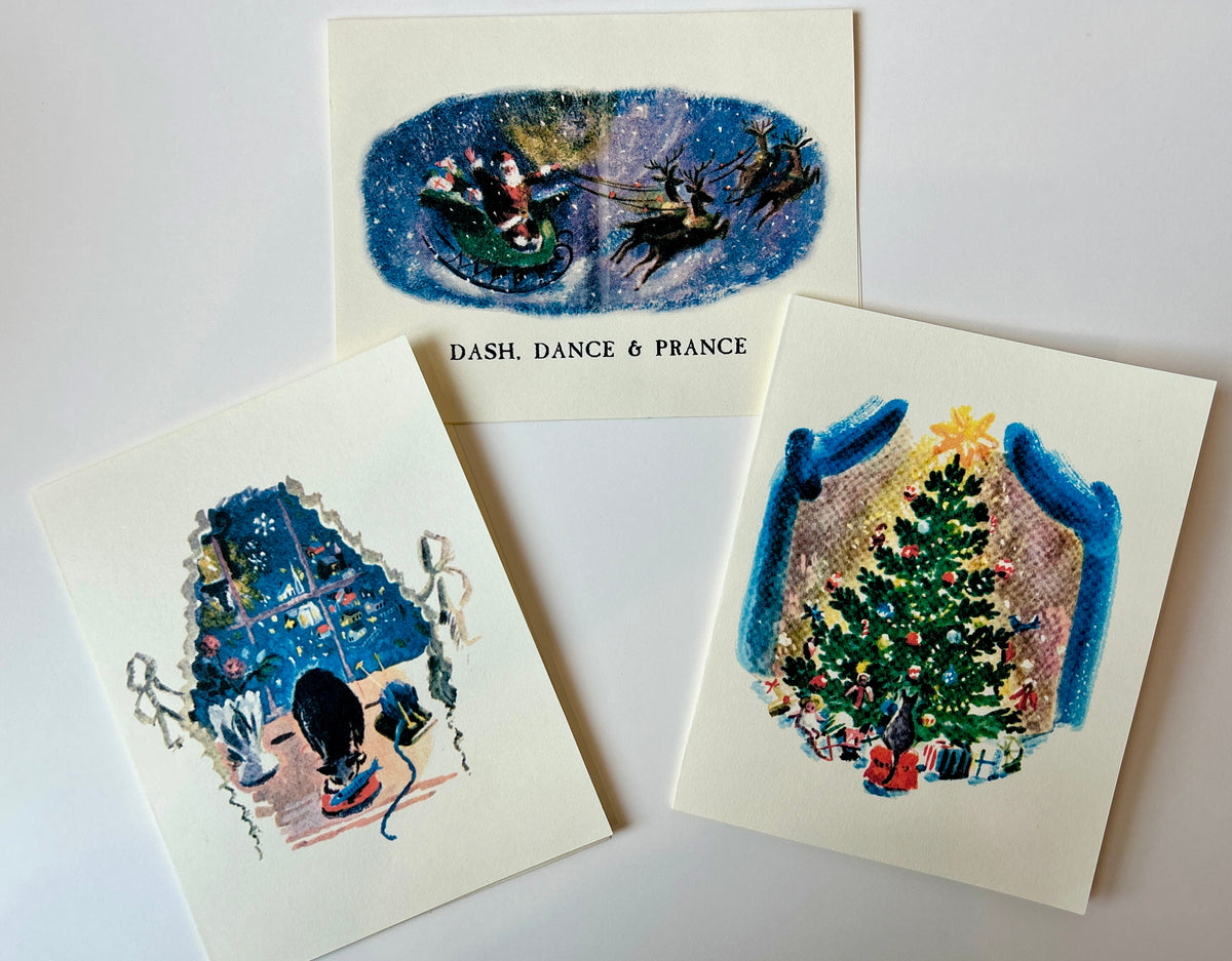 Dash, Dance, and Prance Holiday Card Set | PARCEL