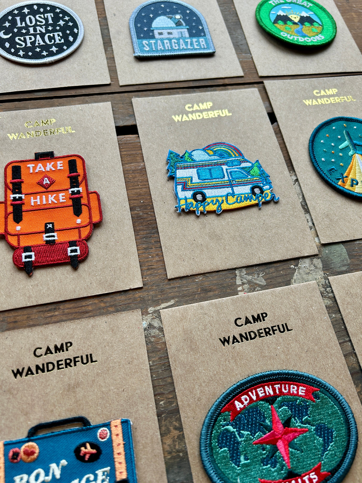 Camp Wanderful Patches | PARCEL