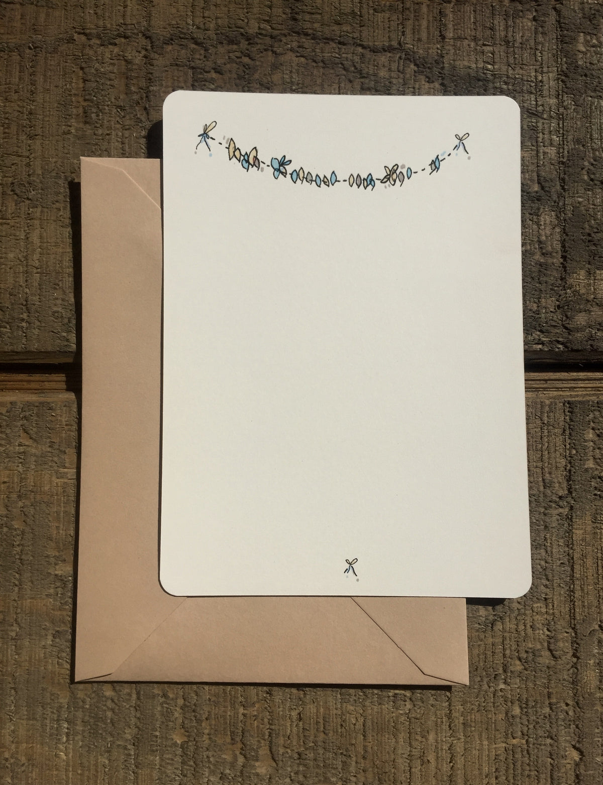 Tiny Teardrop Garland Card | PARCEL