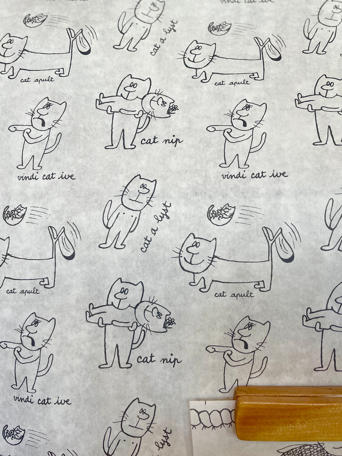 The Cats Pajamas Wrapping Paper Set | PARCEL