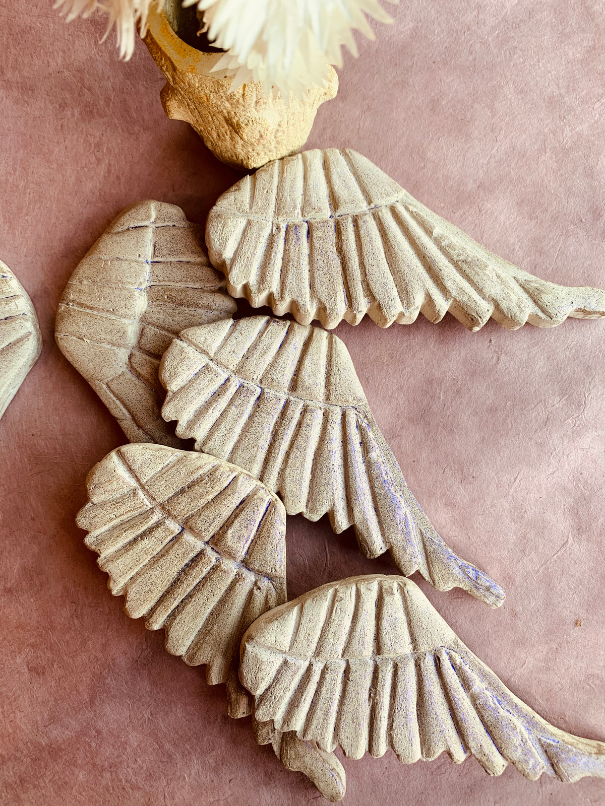 Handmade Concrete Wings | PARCEL