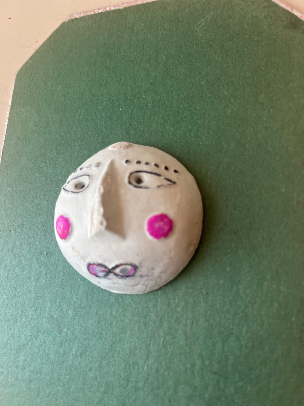 Puppet Face Plaster Wall Hanging | PARCEL